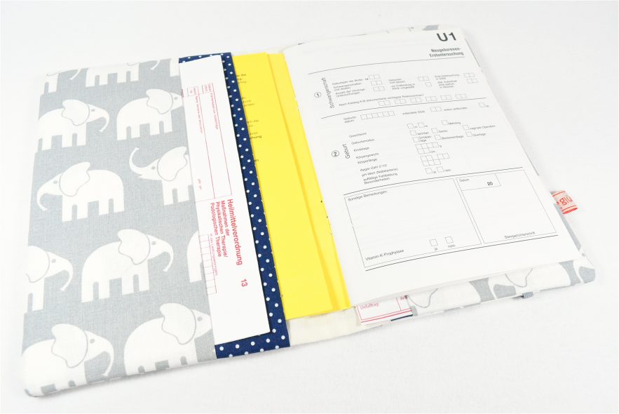 U Heft Hülle Elefant